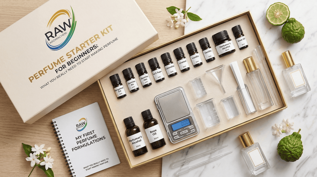Perfume Starter Kit for Beginners: Complete Guide to Perfume Making Kit ...